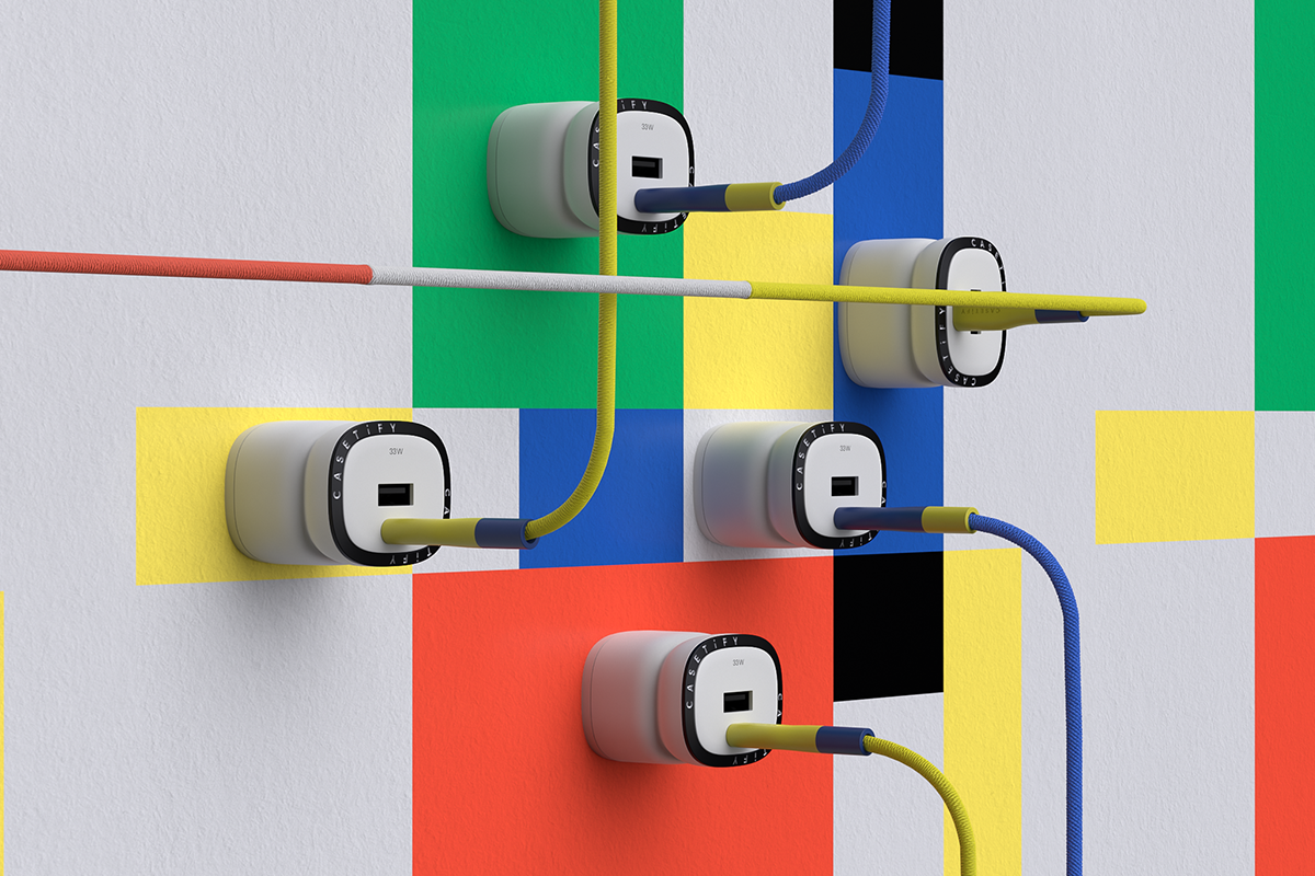 CASETiFY焕新推出PowerThru by CASETiFY™充电配件系列， 丰富选择，充电满格